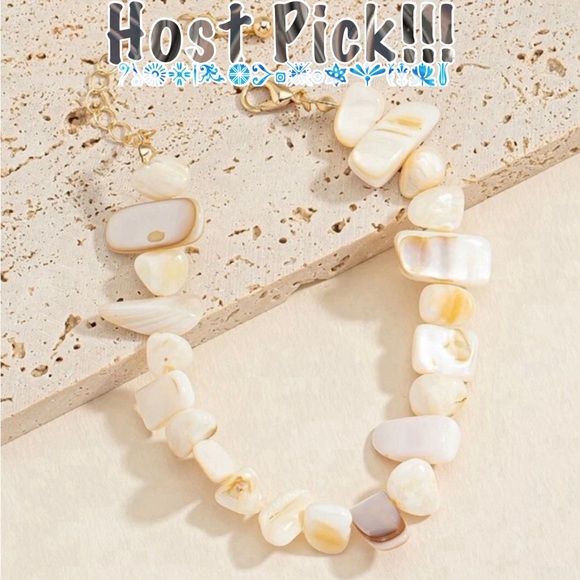 Jewelry | Seashell Shards Chips Natural Iridescent Pearlescent Ocean ...